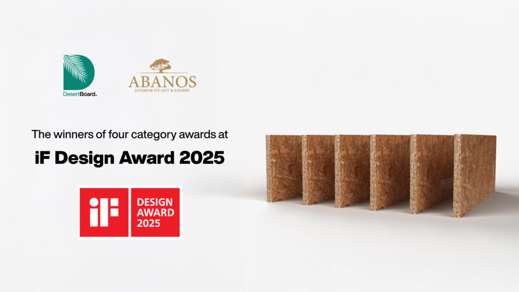 Abanos Win IF Design Awards in Building Technology & Construction ...